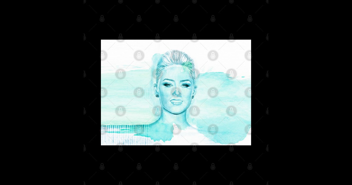 Amber Heard - Amber Heard - Sticker | TeePublic