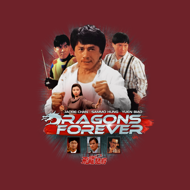 Jackie Chan: DRAGONS FOREVER (Angry Chan) - Jackie Chan - T-Shirt ...