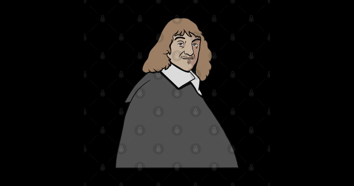 Philosophy of René Descartes - Philosophy - Sticker | TeePublic
