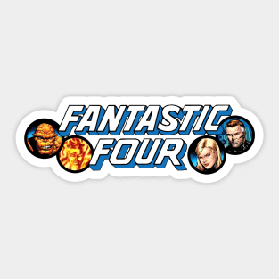 Fantastic Four Stickers for Sale | TeePublic