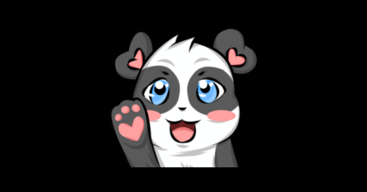 Wave Panda - Panda - Sticker | TeePublic
