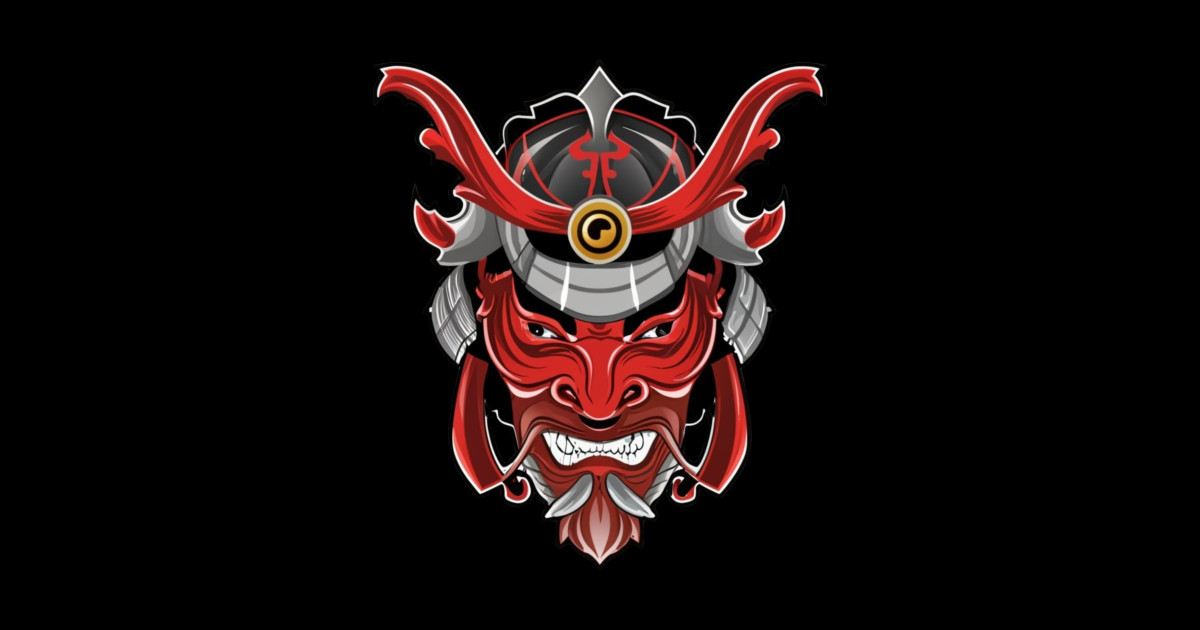 Noh - Samurai - Noh - Sticker | TeePublic