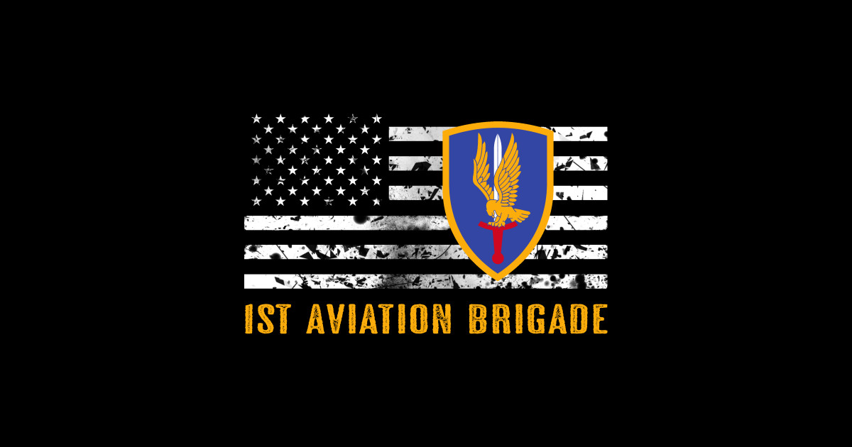 1st Aviation Brigade - 1st Aviation Brigade - Sticker | TeePublic