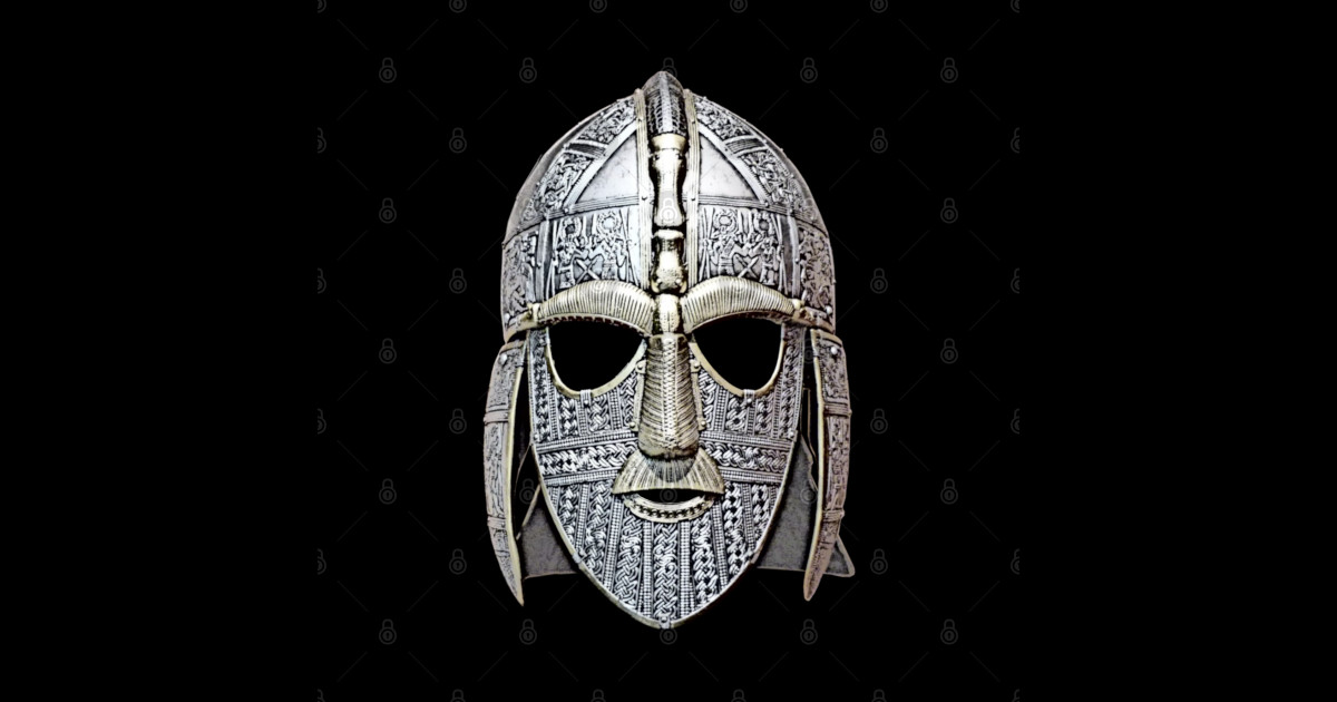Sutton Hoo Helmet - Sutton Hoo - Sticker | TeePublic