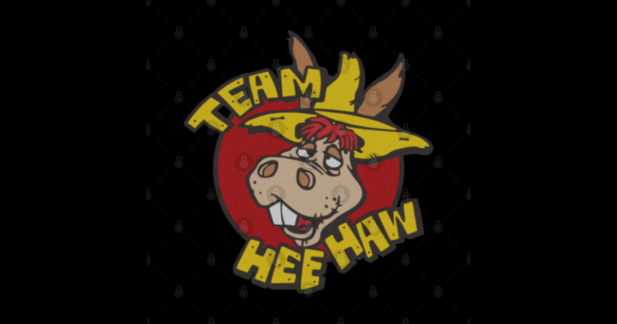 Hee Haw Graphic Design - Hee Haw - Sticker | TeePublic