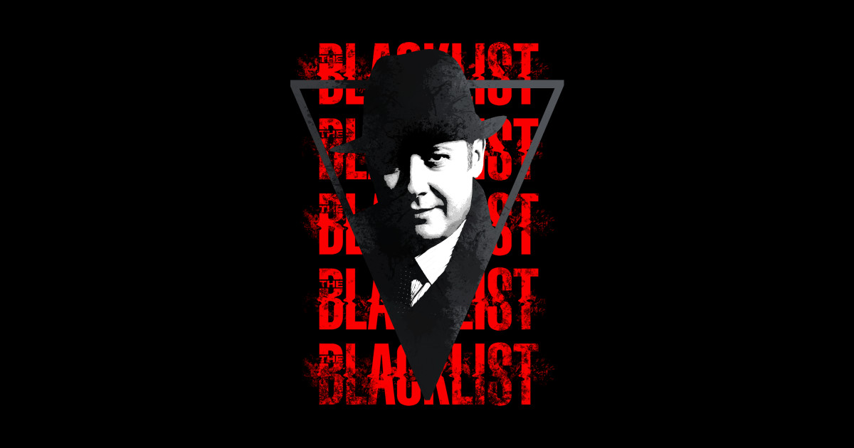 Red - Blacklist - Sticker | TeePublic