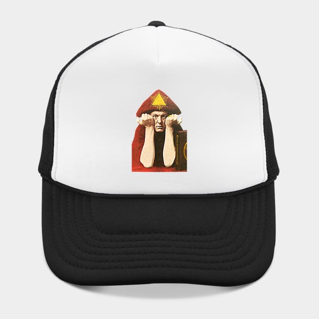 Aleister Crowley // Vintage Occult Paganism Fan Art - Aleister Crowley ...