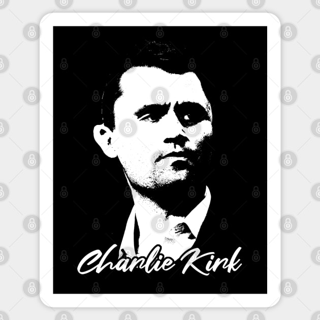 Charlie Kirk - Charlie Kirk - Sticker | TeePublic