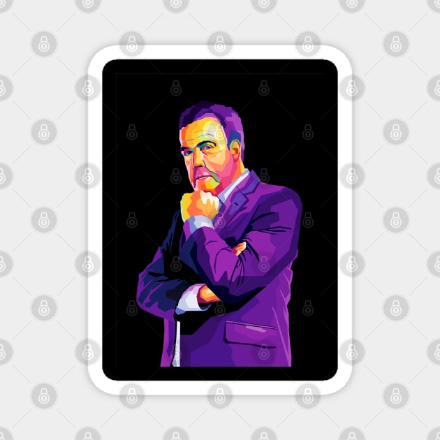 Jeremy Clarkson Pop Art - Jeremy Clarkson - Magnet | TeePublic