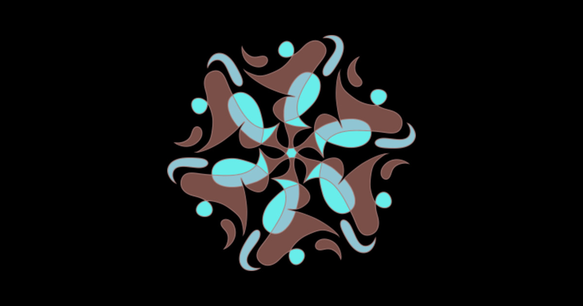 Rotational design - Rotational Design - Sticker | TeePublic