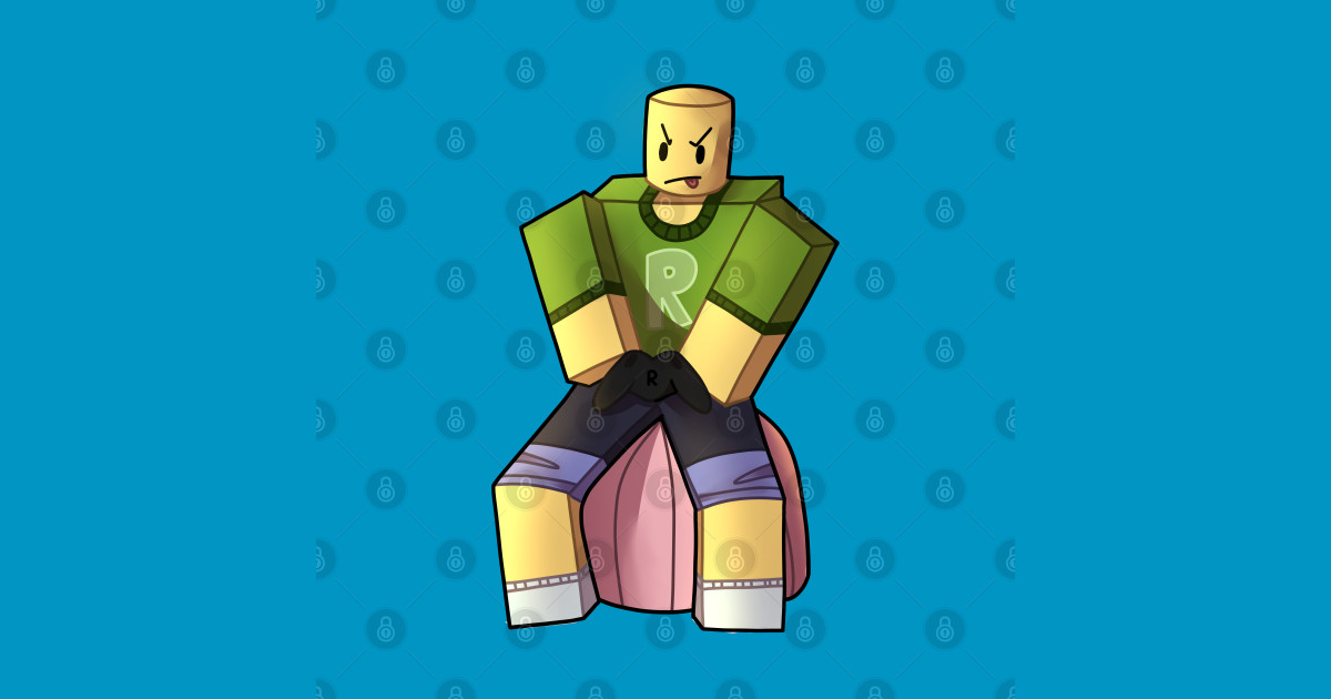 Roblox Noob Gaming - Roblox - T-Shirt | TeePublic
