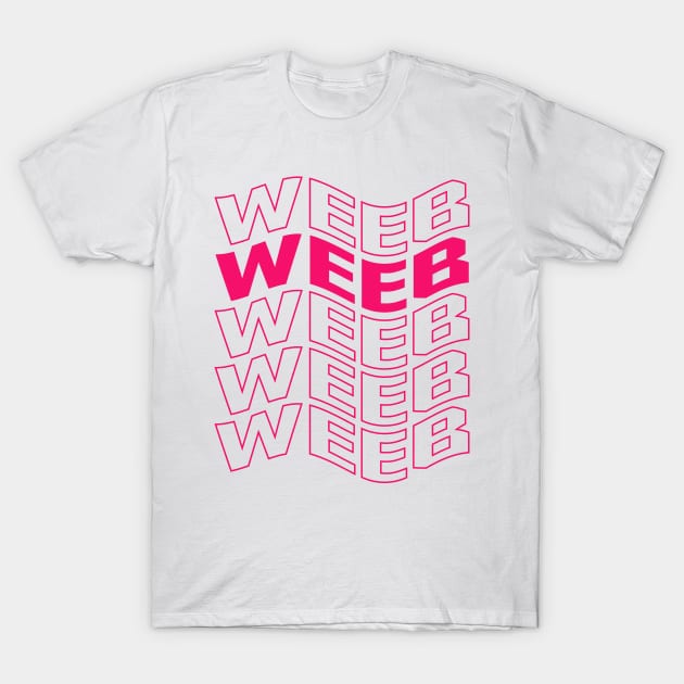 Weeb Funny Otaku Fans - Weeb - T-Shirt | TeePublic