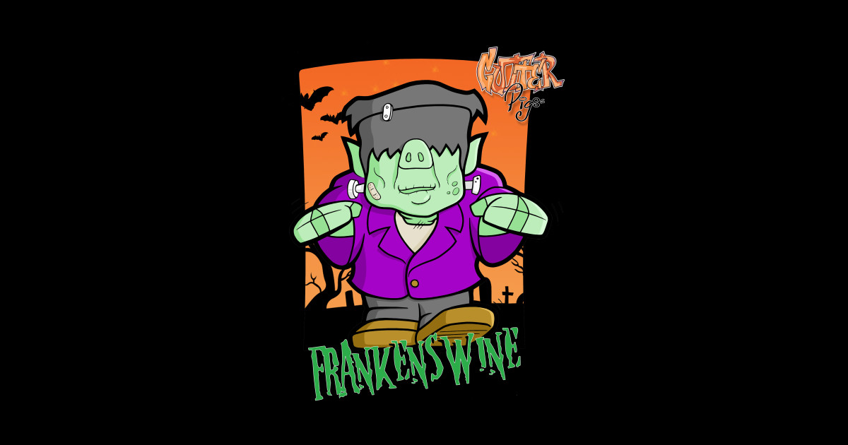 Gutter Pigs Frankenswine - Frankenstein - Sticker | TeePublic