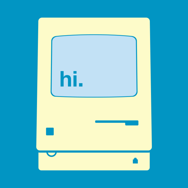 Vintage Computer Saying hi - Computer - Phone Case | TeePublic Vintage Computer Saying hi - Computer - Phone Case | TeePublic