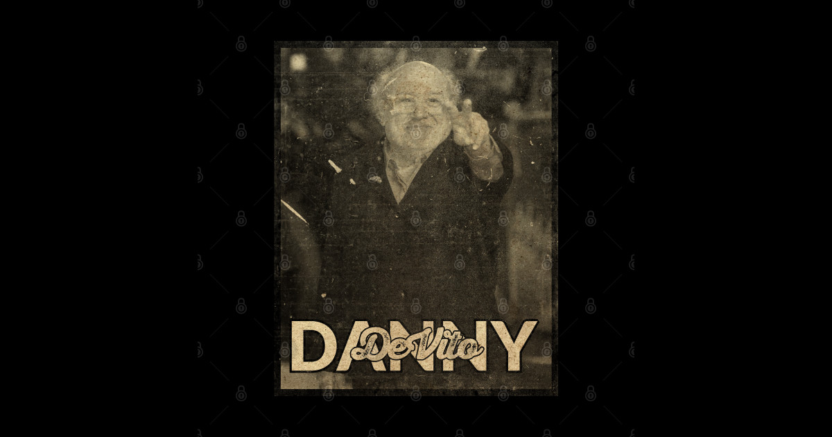 Danny DeVito / Classic Style - Danny Devito - Sticker | TeePublic
