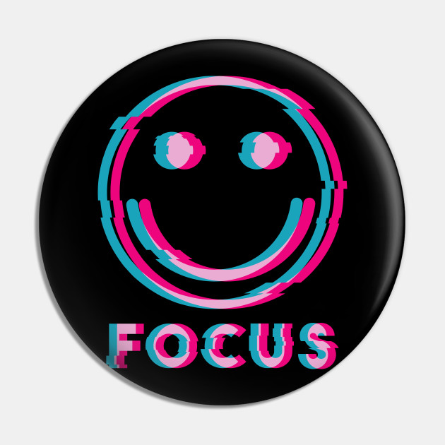 Focus Smiley Face Improves Mood And Focus Emoji Face Icon. Happy