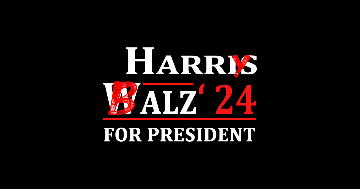 Harry Balz 2024 Harris Walz 2024 Meme Democratics Vote - Harry Balz ...