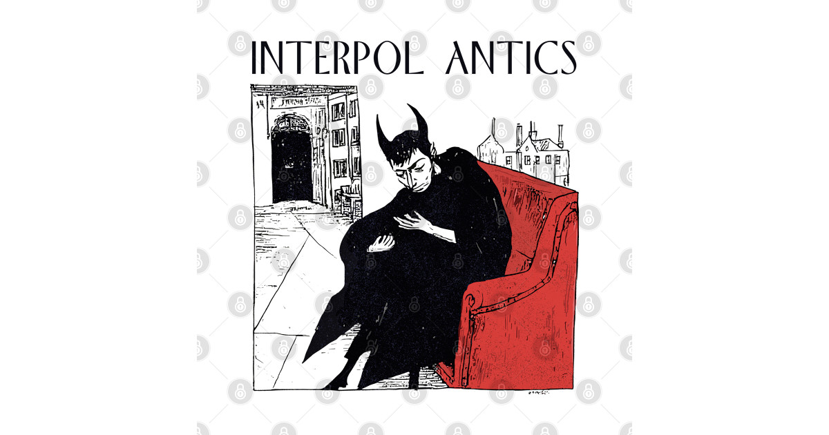 Interpol -- Original Fan Art Design - Interpol - T-Shirt | TeePublic