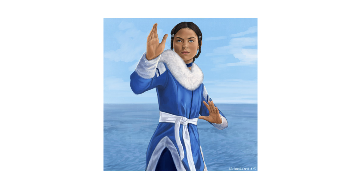Katara but make it Modern Inuit Fashion - Katara - T-Shirt | TeePublic