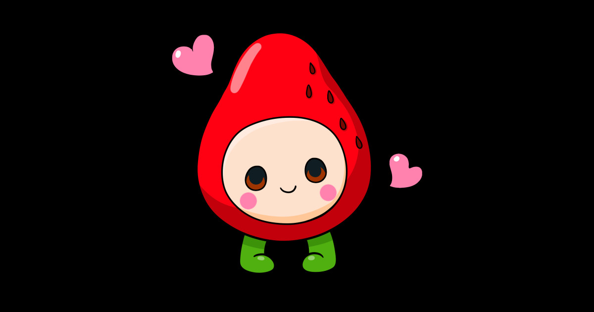 Tamagotchi Ichigotchi - 90s - Sticker | TeePublic