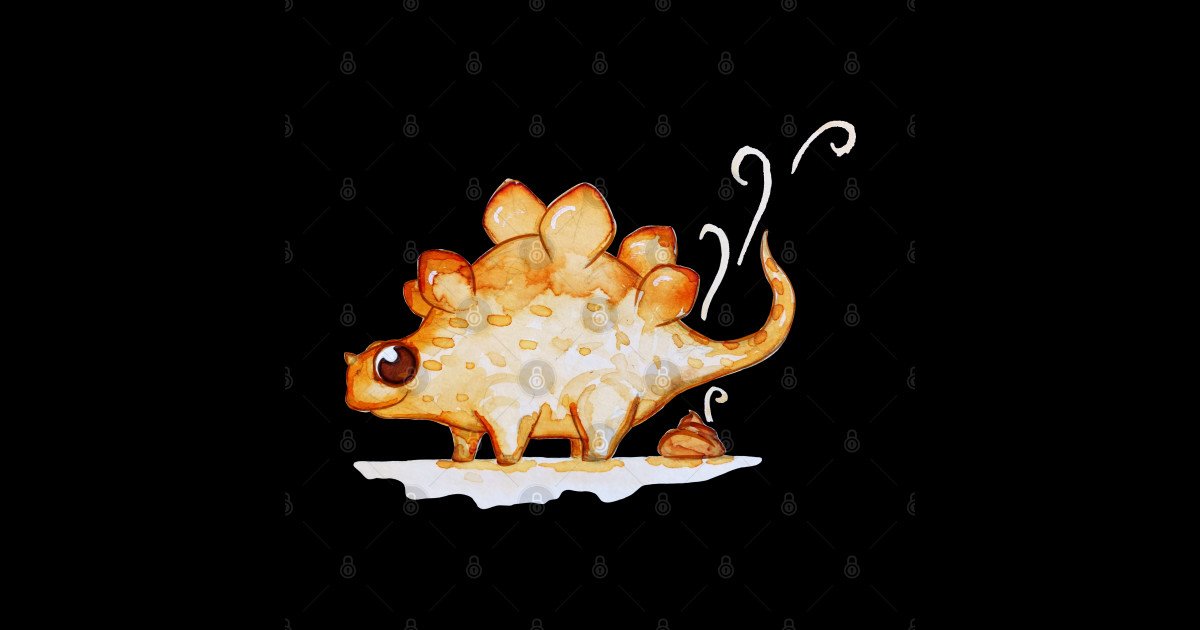 Cute smelly dinosaur - Baby Dinosaur - Sticker | TeePublic