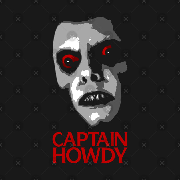 Captain Howdy Face - The Exorcist - T-Shirt | TeePublic