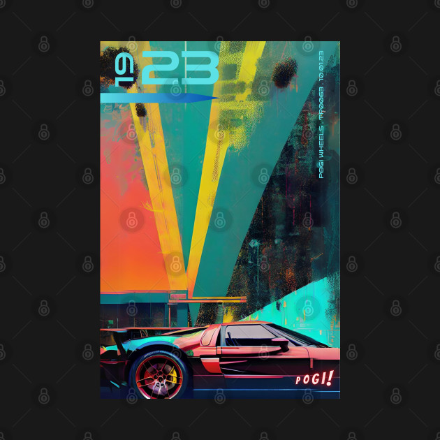 Pogi Wheels Hypercar Supercar Exotic Sportscar Racing Cars Art - TP0063 ...