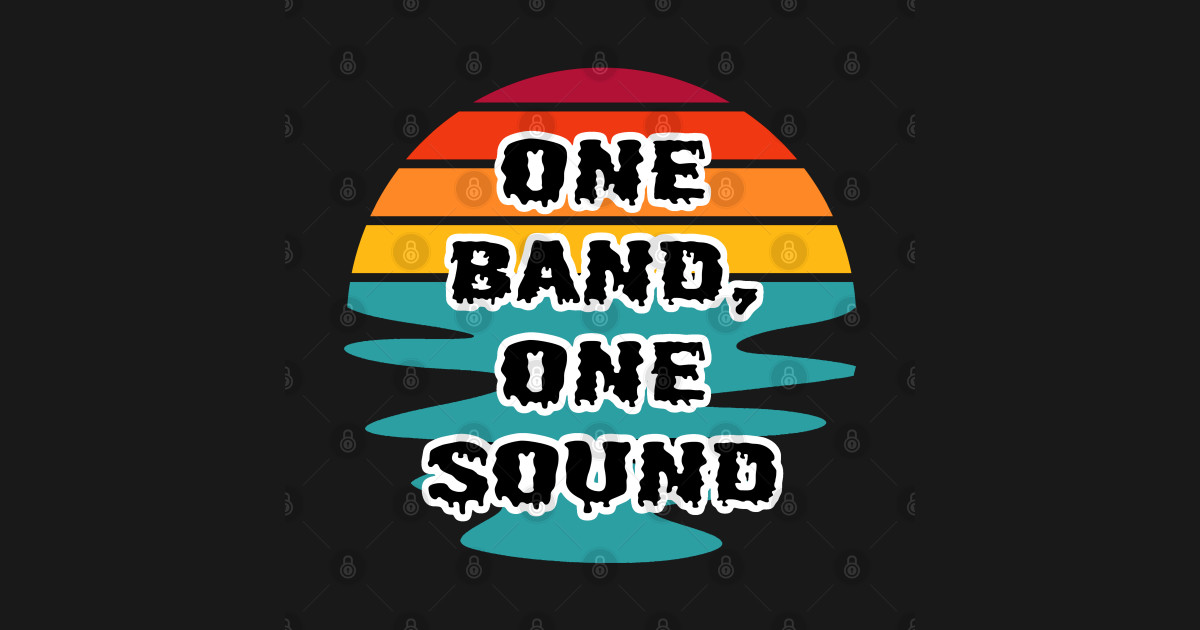 Band Quote One Band One Sound - Band Quote - Kids T-Shirt | TeePublic