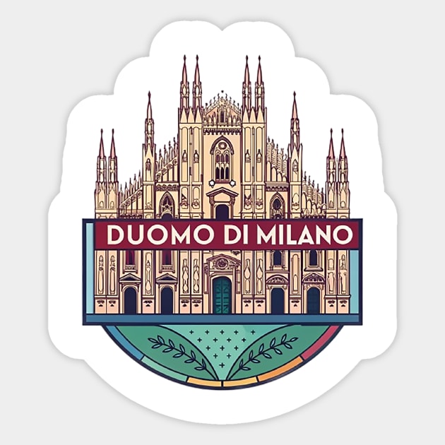 DUOMO DI MILANO - Milan - Sticker | TeePublic