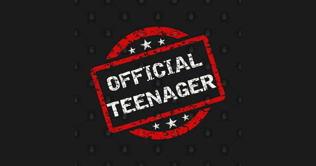 Official Teenager T-Shirt 13th Birthday Gift for Boys Girls - Official ...