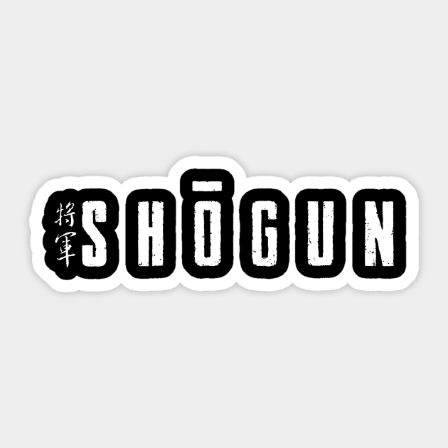 Shogun Title (2024) - Shogun - Sticker | TeePublic