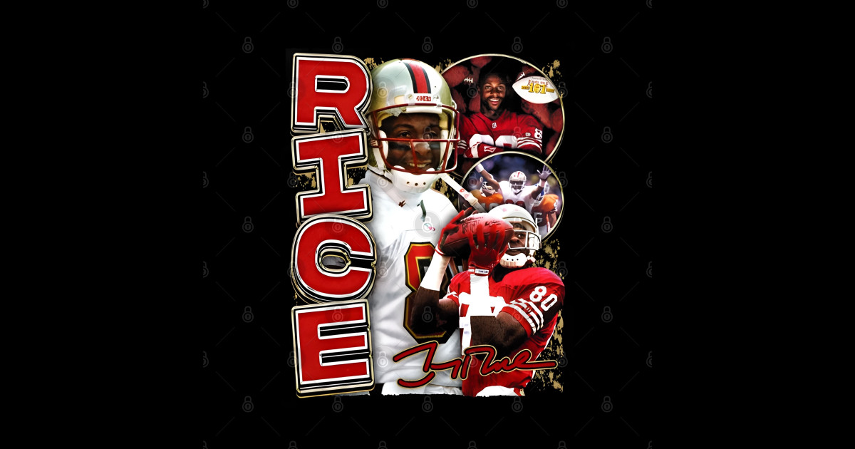Jerry Rice San Francisco Collage - Jerry Rice - Posters and Art Prints ...
