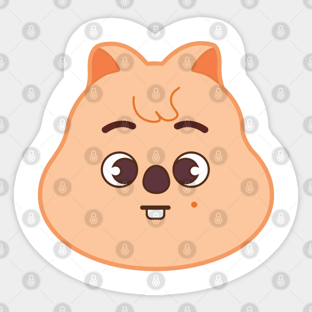 stray kids skzoo Han Quokka - Stray Kids - Sticker | TeePublic