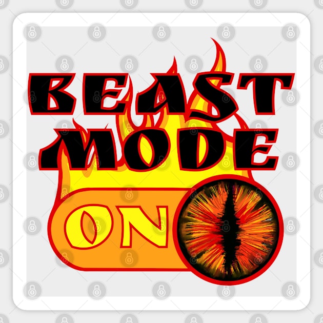 Beast mode switch - Beast Mode - Sticker | TeePublic