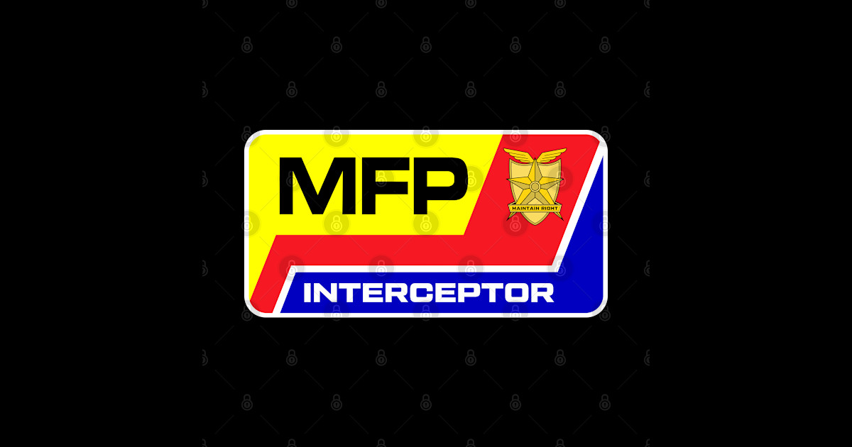 Mad Max MFP Logo - Mad Max Mfp Logo - Sticker | TeePublic