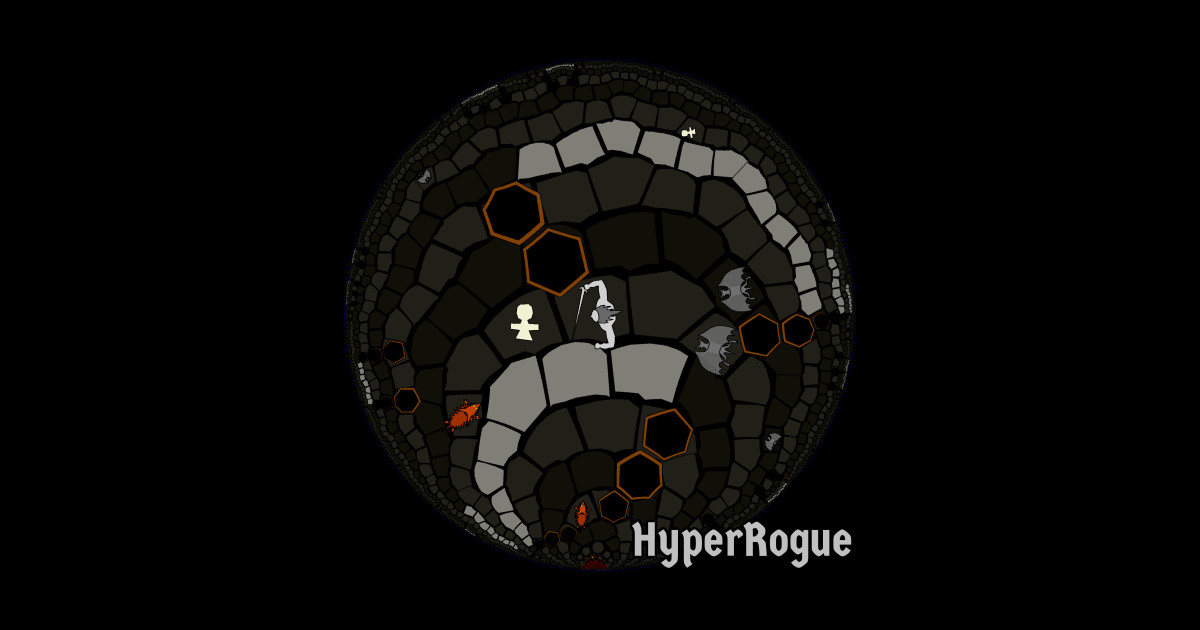 HyperRogue Ivory Tower - Roguelike - Sticker | TeePublic