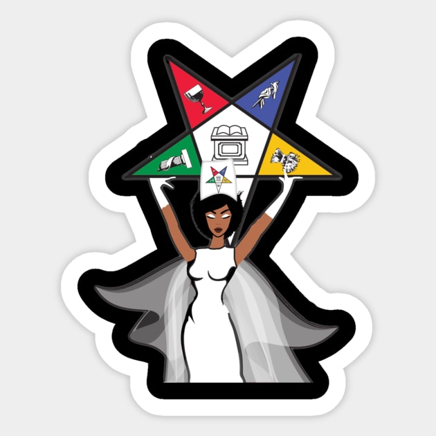 Order Of The Eastern Star - Order Of The Eastern Star - Sticker | TeePublic