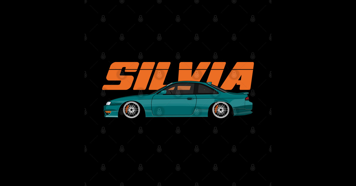 Silvia S14 Stanced - S14 - Sticker | TeePublic