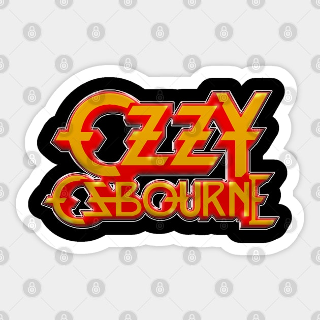 Ozzy Osbourne Tribute - Ozzy - Sticker | TeePublic