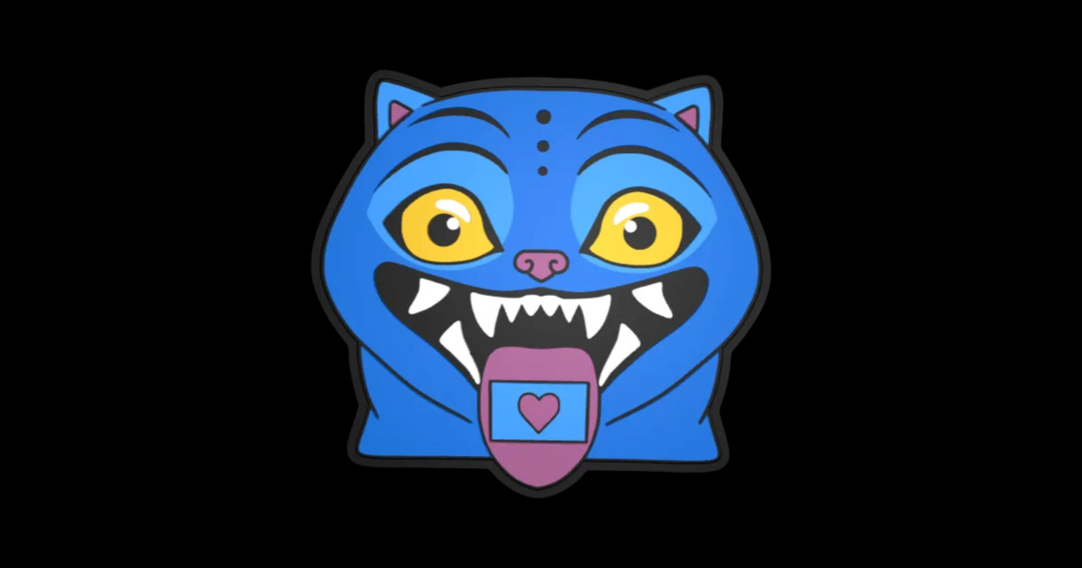 Derpy Kpop Kitty - Kpop Demon Hunters - Sticker | TeePublic