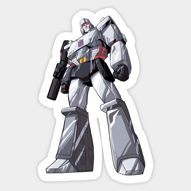 Mighty Megatron - Megatron - Sticker | TeePublic