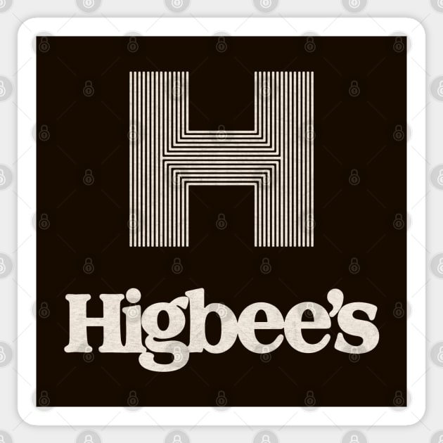Higbee's Department Store - Higbees - Sticker | TeePublic