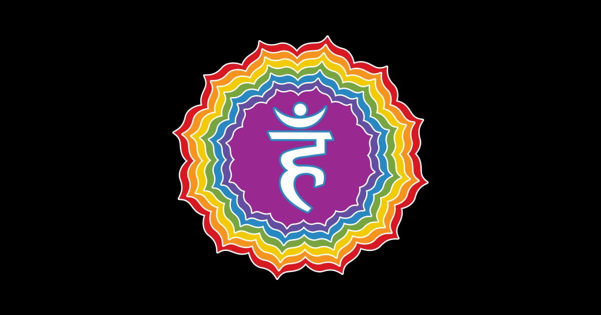 Throat chakra - Zen - Sticker | TeePublic