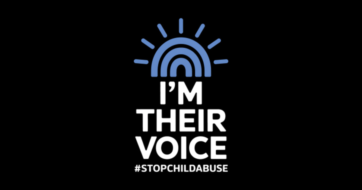Stop Child Abuse Prevention Month Awareness Blue Ribbon - Child Abuse ...