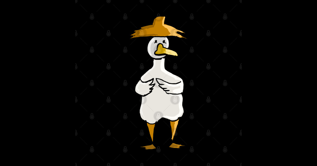 Confused Duck - Duck - Sticker | TeePublic