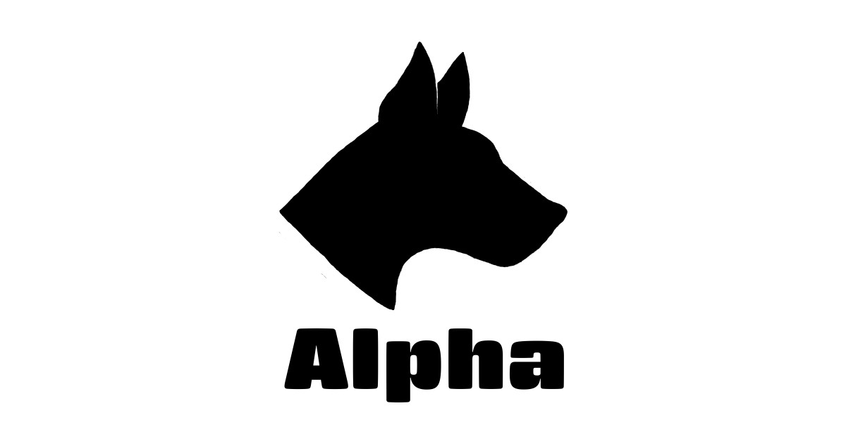 Alpha - Puppy Play - Black - Puppy Play - T-Shirt | TeePublic