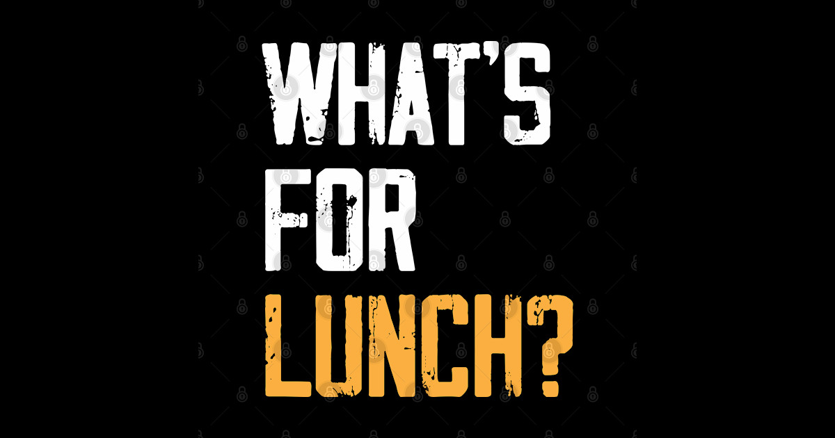 What's for Lunch Funny Lunch Lady - Whats For Lunch - Sticker | TeePublic