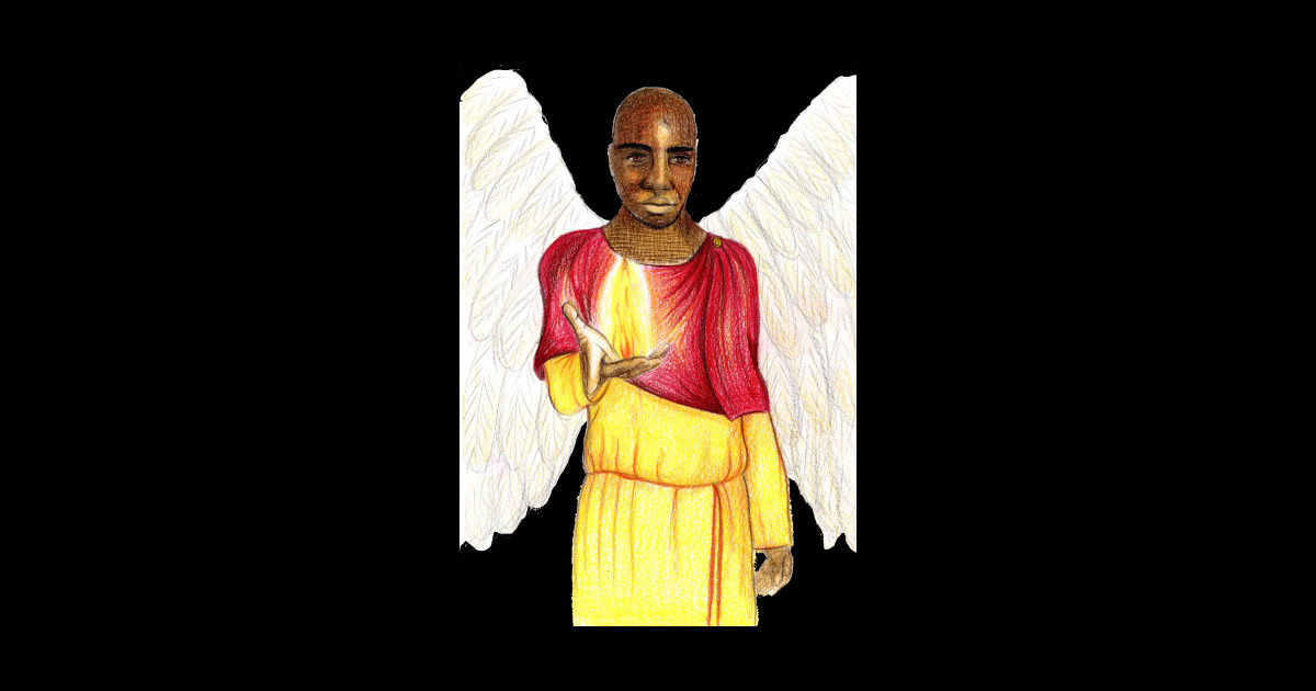 Archangel Uriel the Guiding Light- Light Purple - Archangel - Posters ...