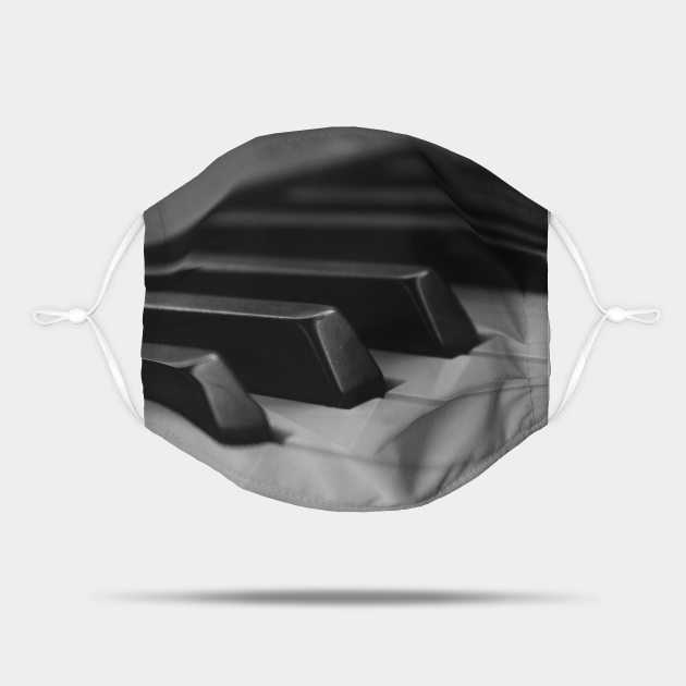 Piano keyboard Mask - Piano Keyboard - Mask | TeePublic