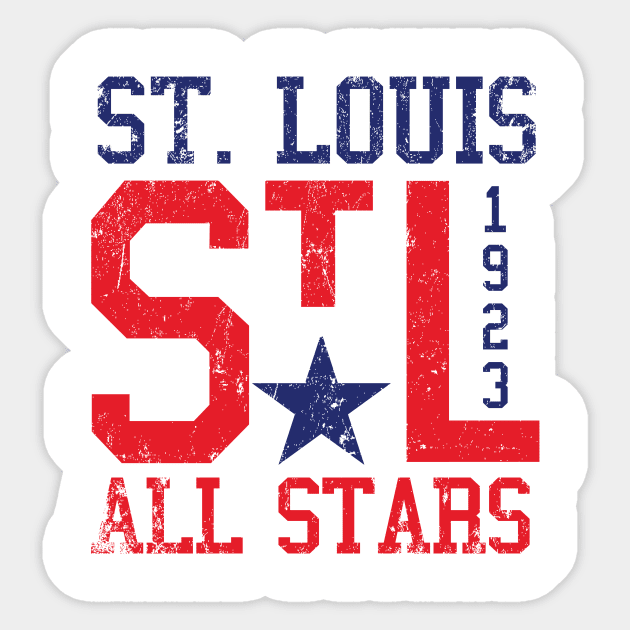 St. Louis All Stars - Defunct Football Teams - Sticker | TeePublic